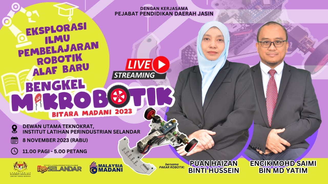 BENGKEL MIKROBOTIK: BITARA MADANI TAHUN 2023 - YouTube