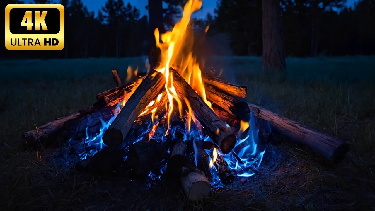 FIREPLACE 4K 🔥 Cozy Fire Background (11 HOURS). Fireplace video with ...