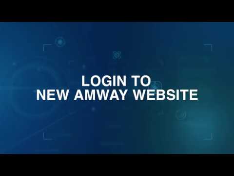 LOGIN to the new Amway website - YouTube