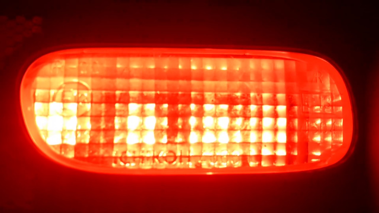 RX-7 FD rear fog / reverse lamp - YouTube