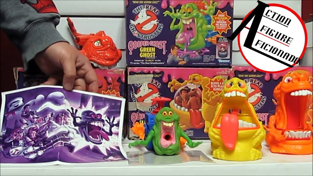 The Real Ghostbusters Gooper Ghost Vintage Kenner Review - YouTube