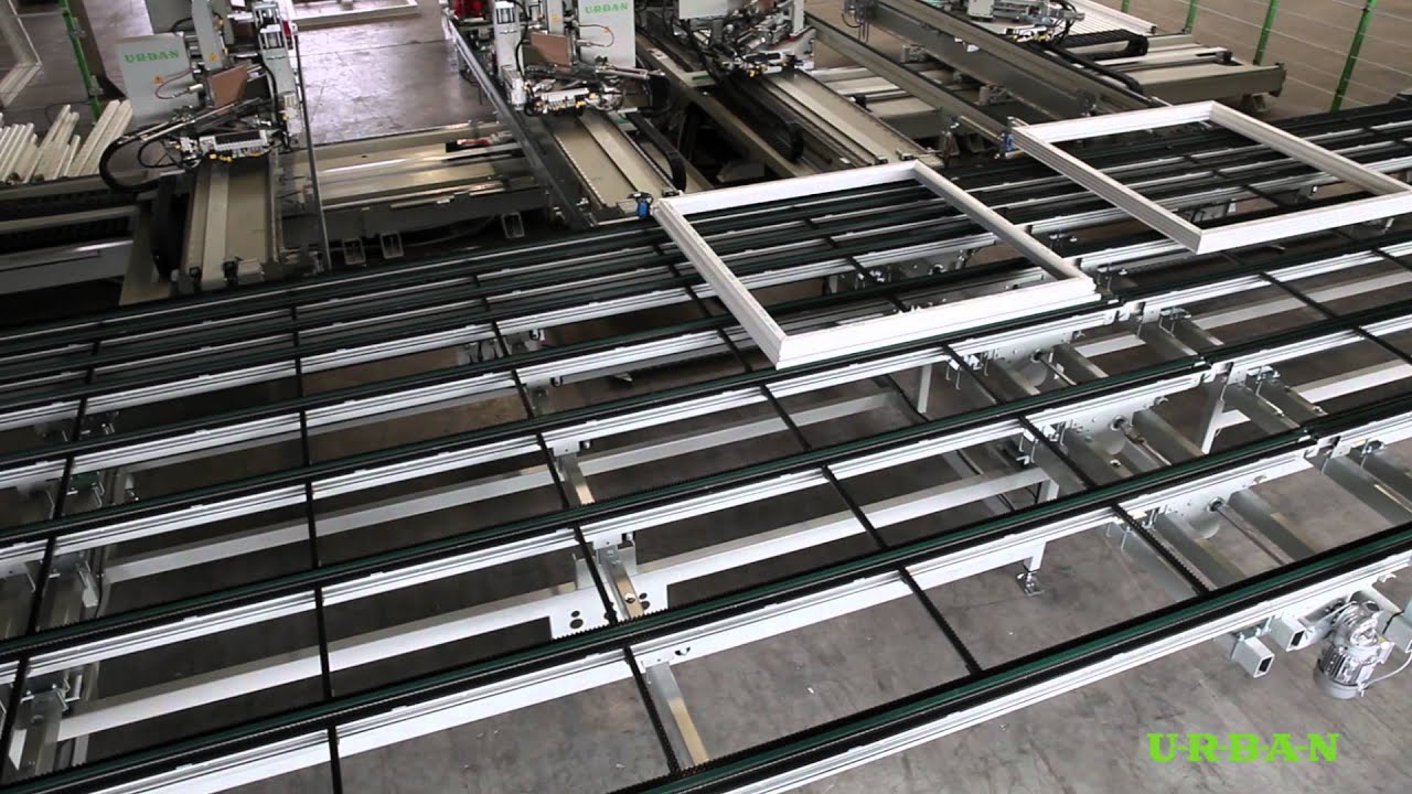 Automated Frame Welding and Cleaning Line - AKS6600 & SV800 - YouTube