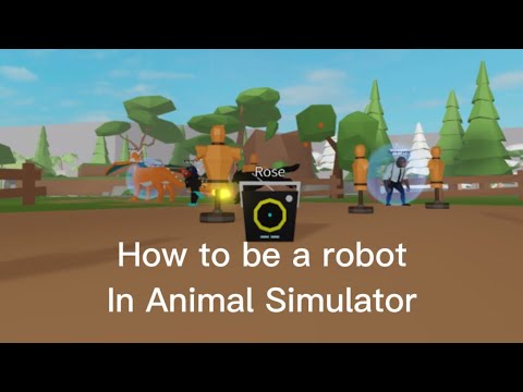 How to be a robot in Animal Simulator!! - YouTube