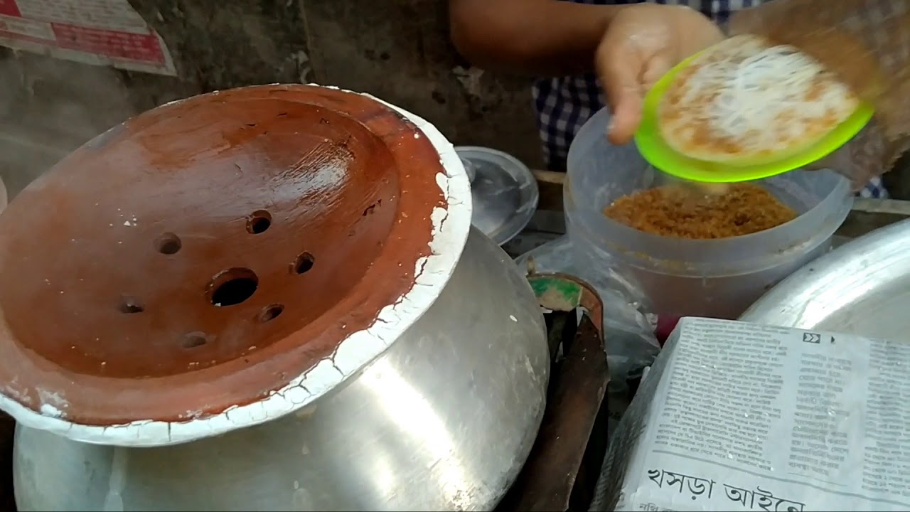 Vapha pitha street food। pitha shop with dhaka। tasty pitha ranger ...