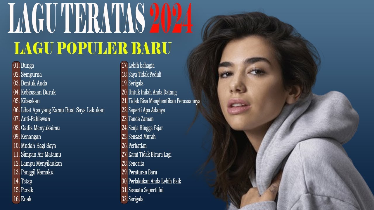 Musik Pop 2024 - Lagu Top Sepanjang Masa - Lagu Baru 2024 - Lagu ...