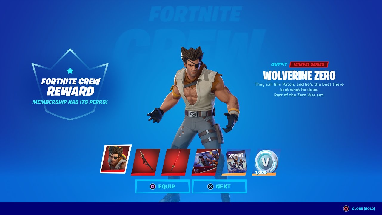 How To Get Wolverine Zero Crew Pack For FREE! (Fortnite) - YouTube