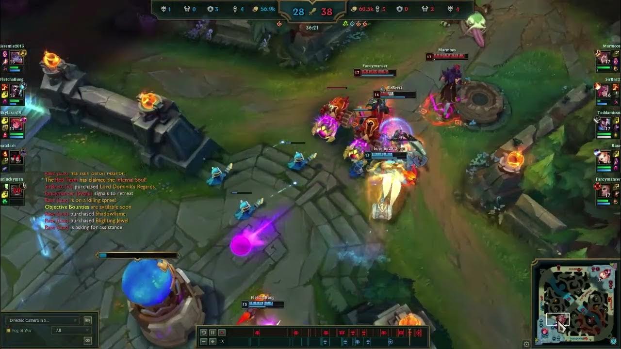 League of legends - 17-9 - Lux gameplay - YouTube