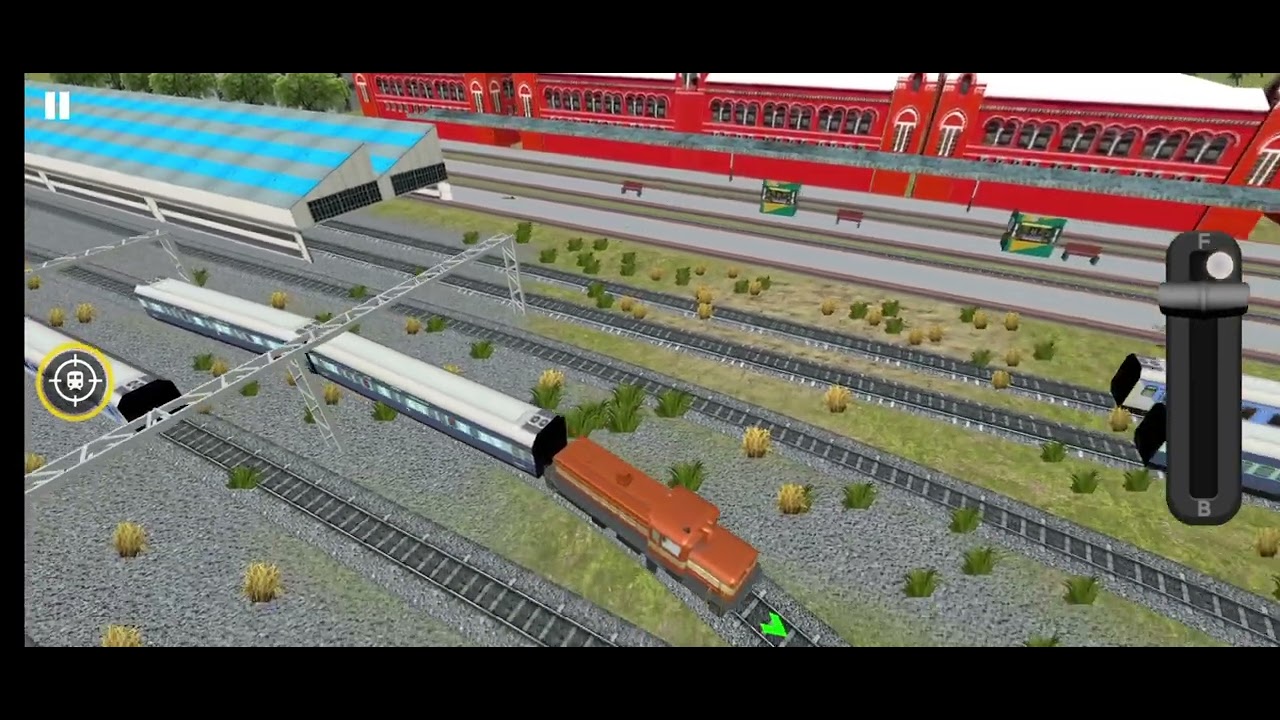 shunting |make a train |Indian train simulator locomotive WDS4D| - YouTube