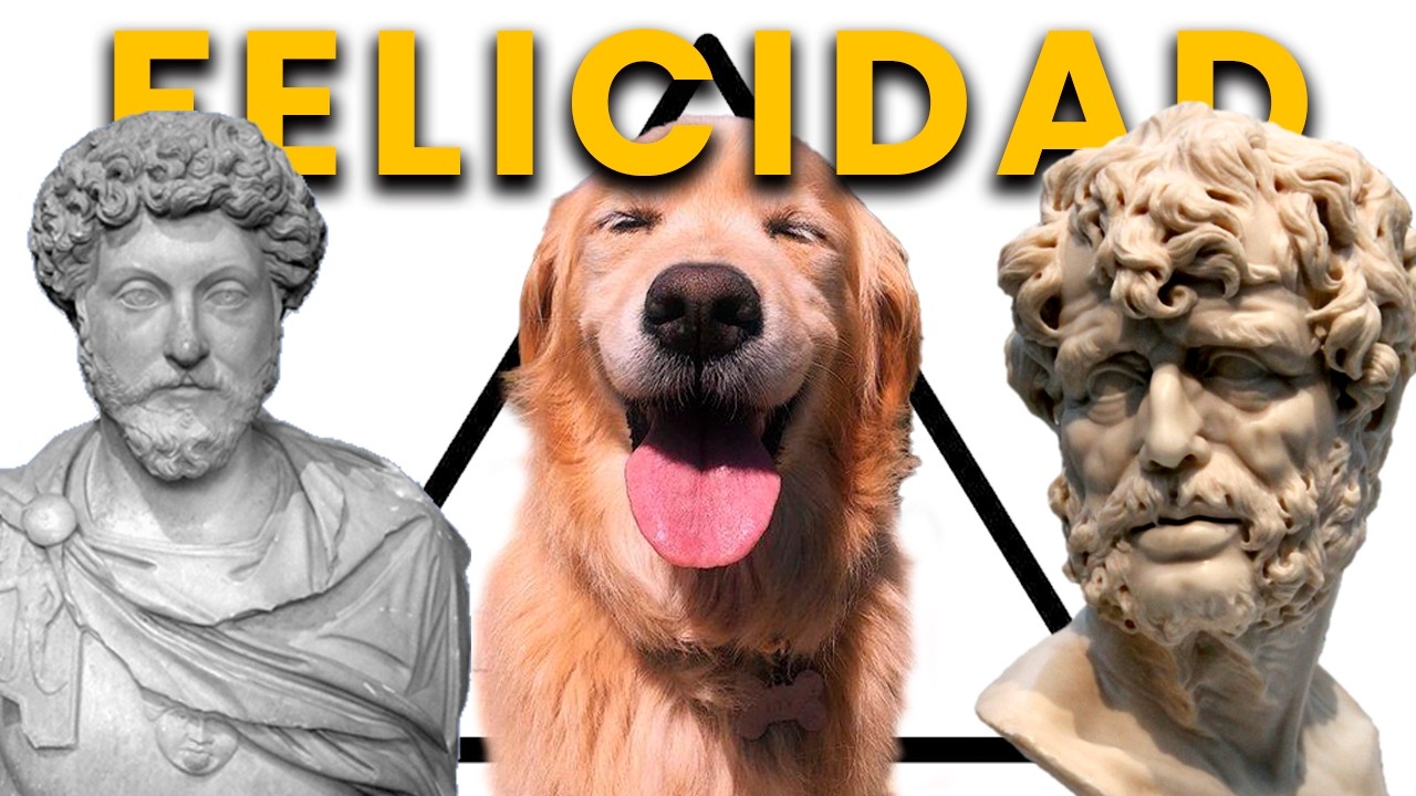 Cómo SER FELIZ - El Triángulo Estoico de la Felicidad - YouTube