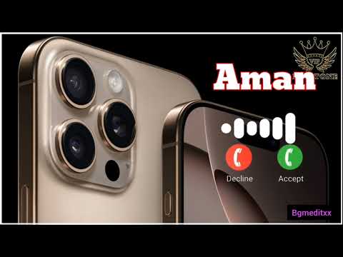 iPhone call ringtone 2025 || iPhone 16 Pro Max || Aman VIP Name Ringtone 