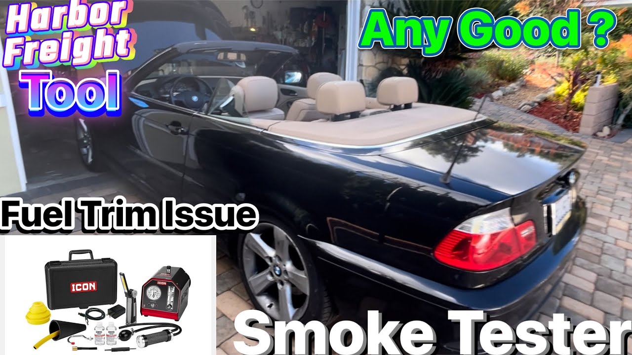 Habor Freight Icon Smoke Tester Does It Perform Like The Professionals ...