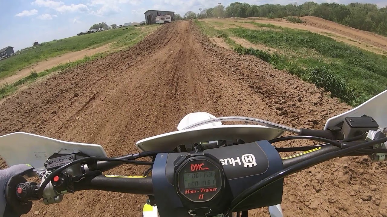 2019 Husky TX300 with Ohlins on MX track - YouTube