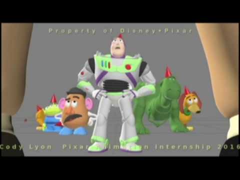 |TOY STORY| Buzz Lightyear Test Animation with Sound Part 17 - YouTube