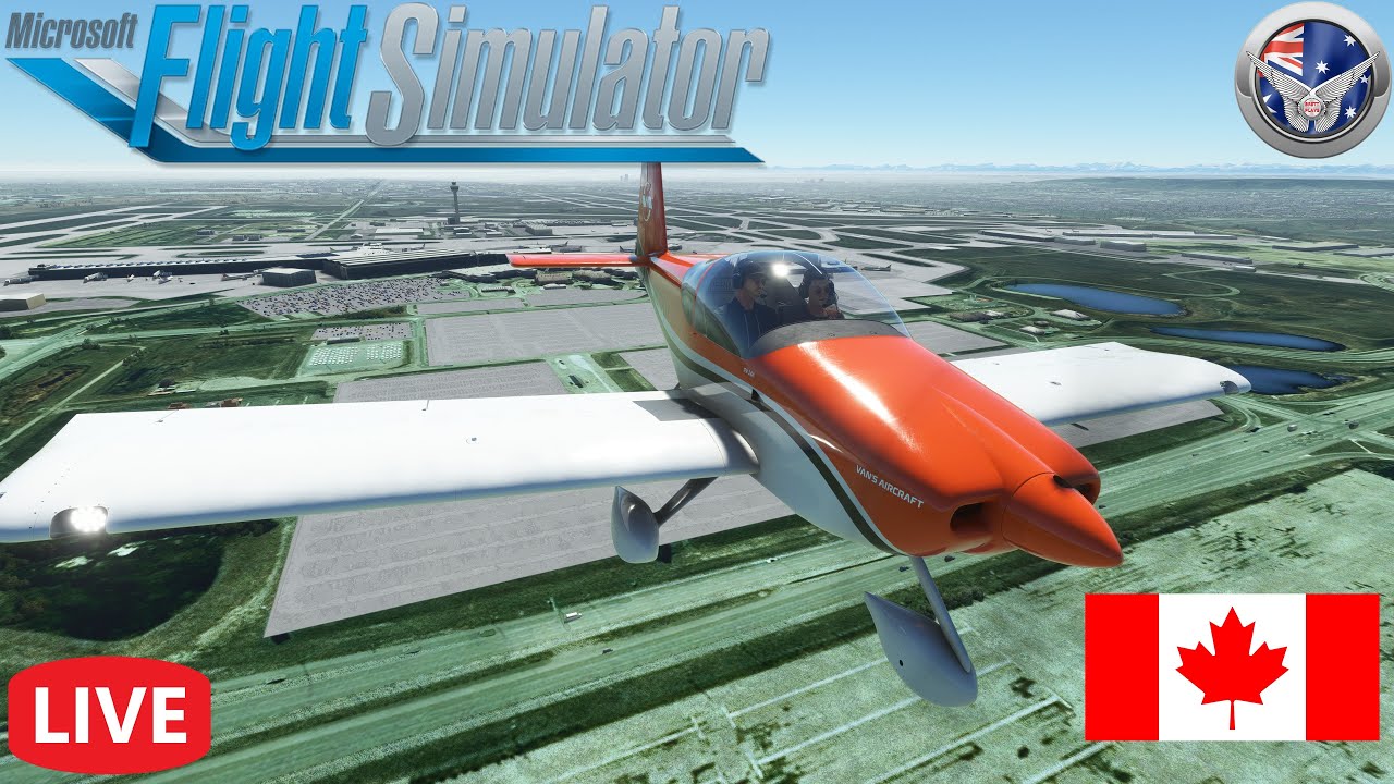 Canada Bush Flight 3 - Calgary to Saskatoon - RV-14 - Microsoft Flight ...