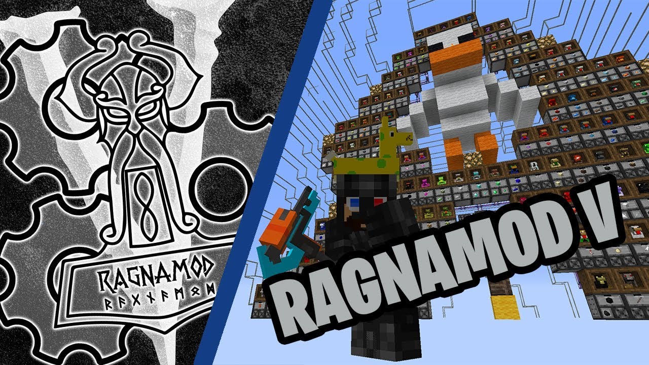 LE MEILLEUR MODPACK DE MINECRAFT - RAGNAMOD V - PRÉSENTATION - YouTube