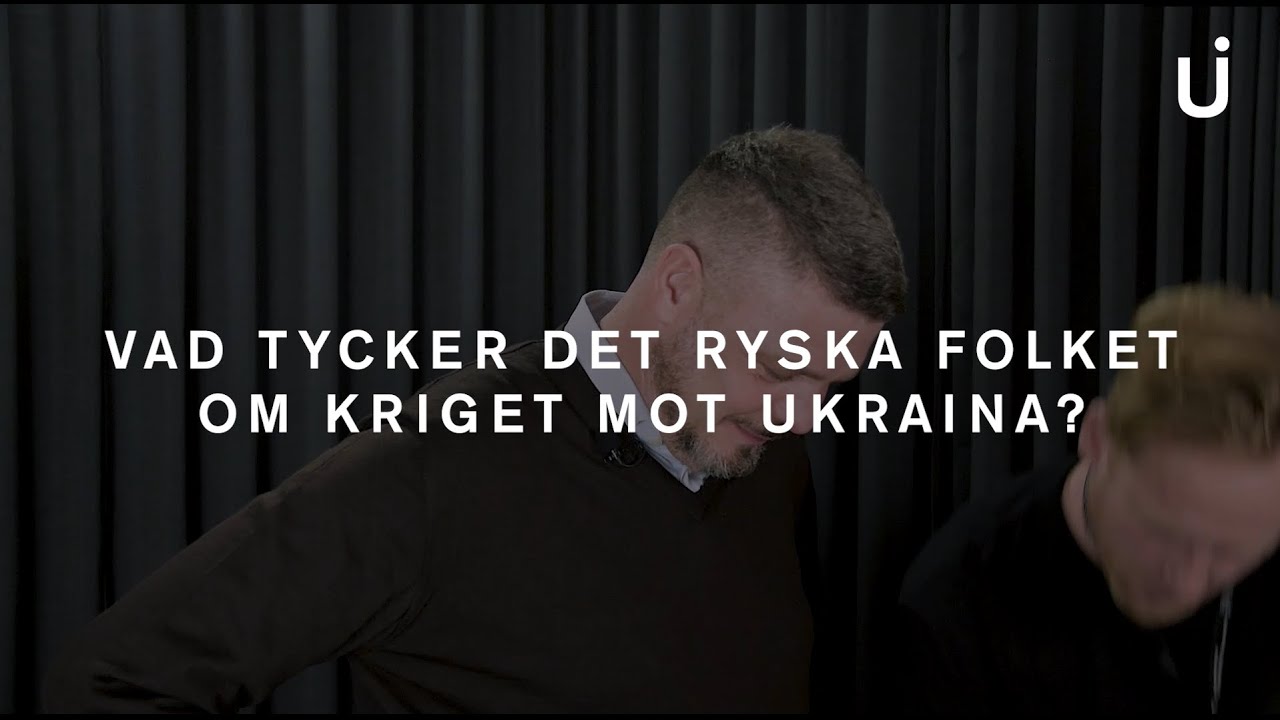 Vad tycker det ryska folket om kriget i Ukraina? - YouTube