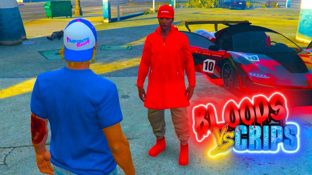 CRIPS vs BLOODS "STREET LIFE" GANG WAR (GTA 5 RP) - YouTube