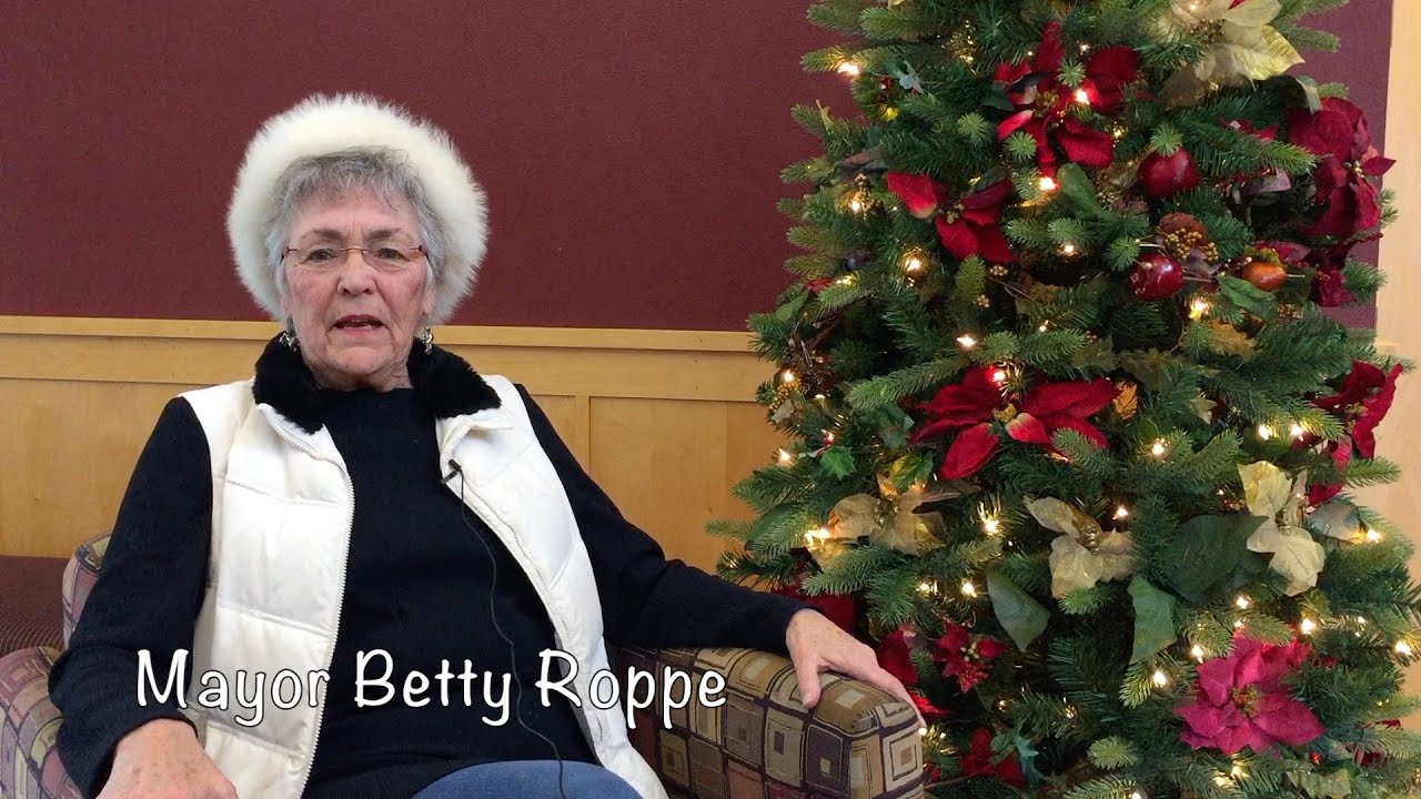 Mayor Betty Roppe's Seasons Greetings Message - YouTube