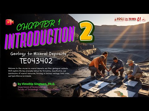 [MinDep] Chapter 1-2 Introduction to Geology of Mineral Deposits