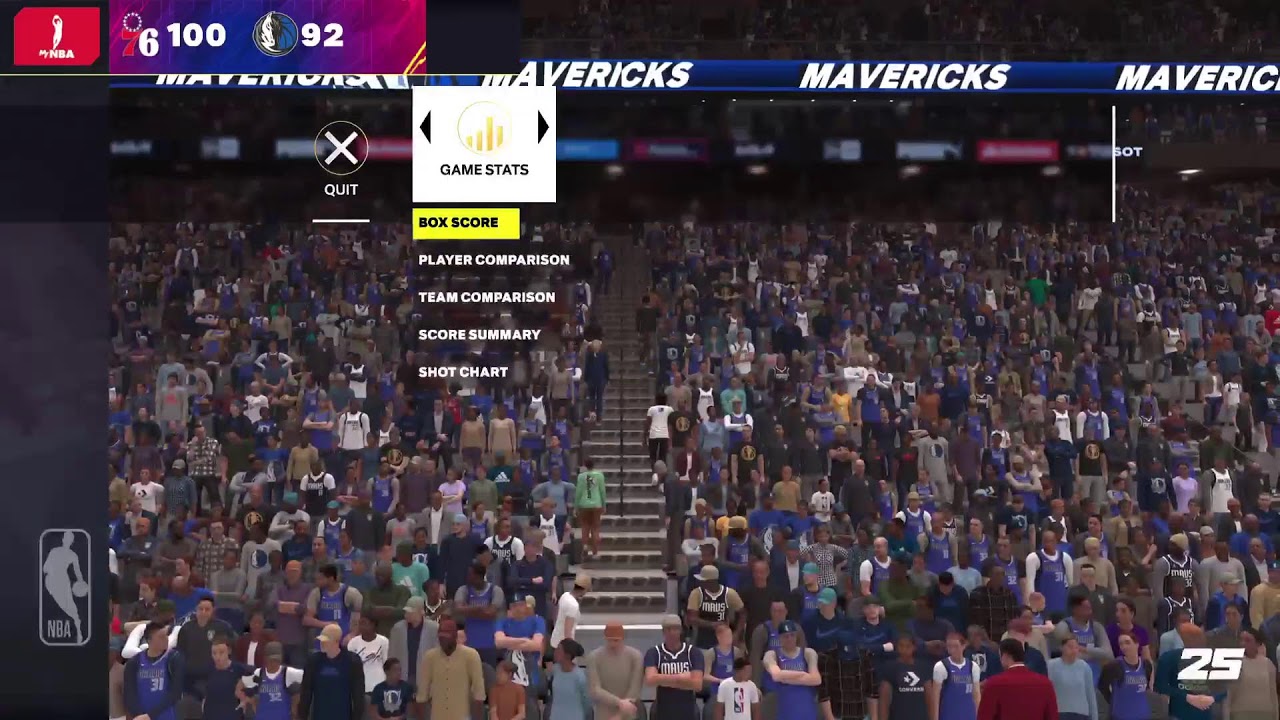 NBA 2K The Decision 2026 Season 76ers @ Mavericks. #HappyHourGm3 - YouTube