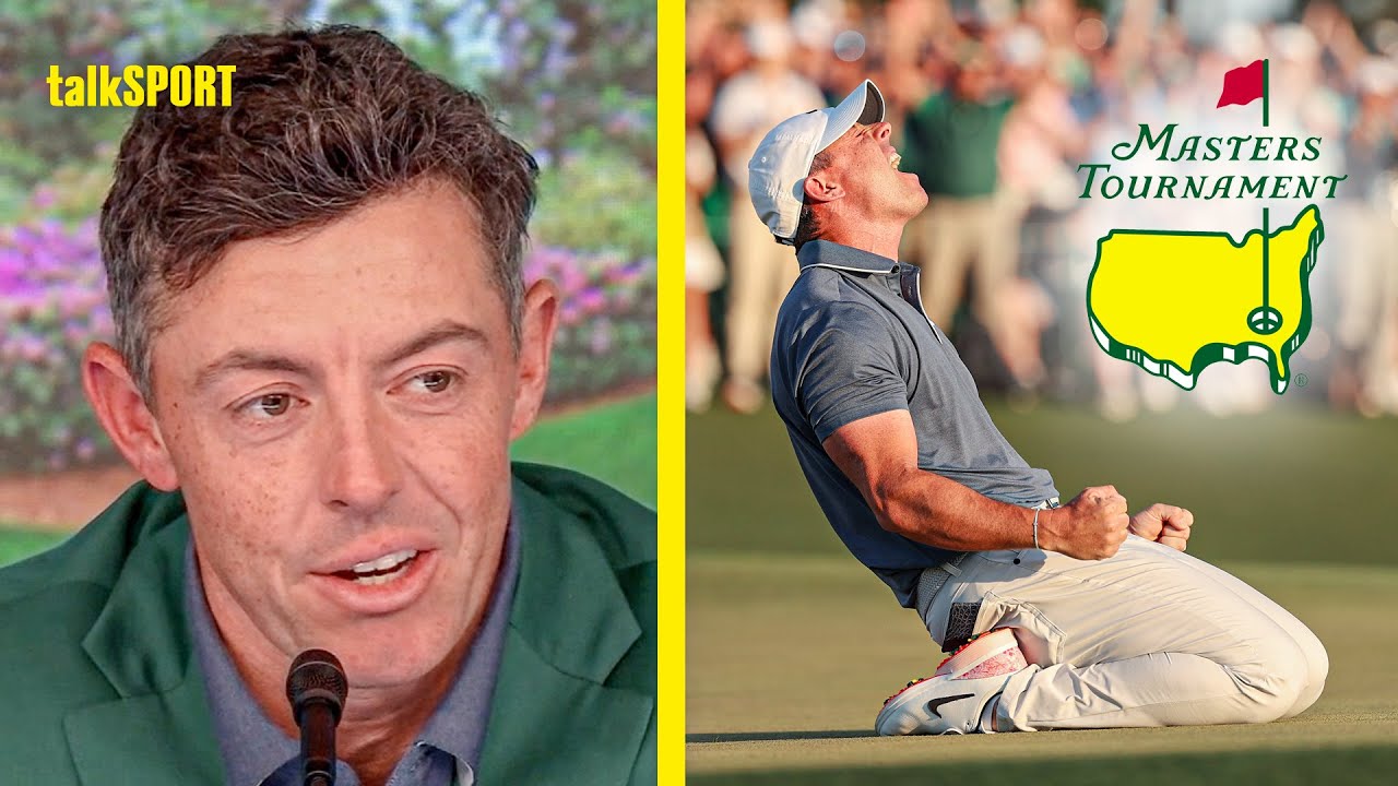 "Just As Much His, As It Is Mine!" Rory McIlroy's EMOTIONAL Reaction To Masters Win! - YouTube