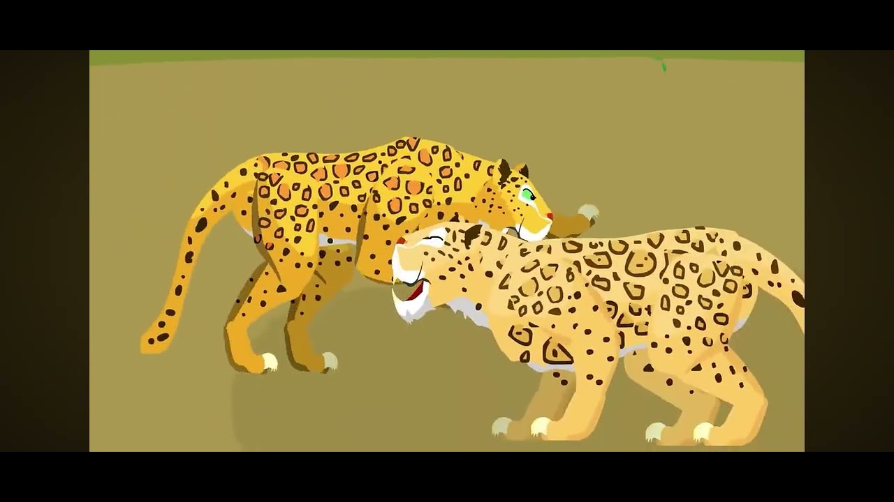 leopard vs jaguar - YouTube