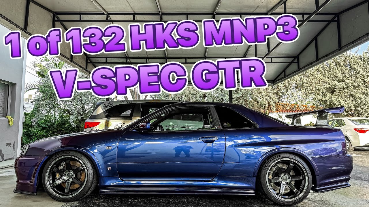 Nissan R34 GTR Midnight Purple 3 Vspec intro to Build - YouTube