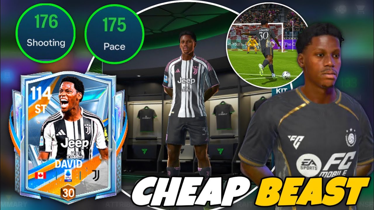 114 JONATHAN DAVID - This BEAST CARD Is Insanely GOOD! 🤯 FC Mobile 26 ...