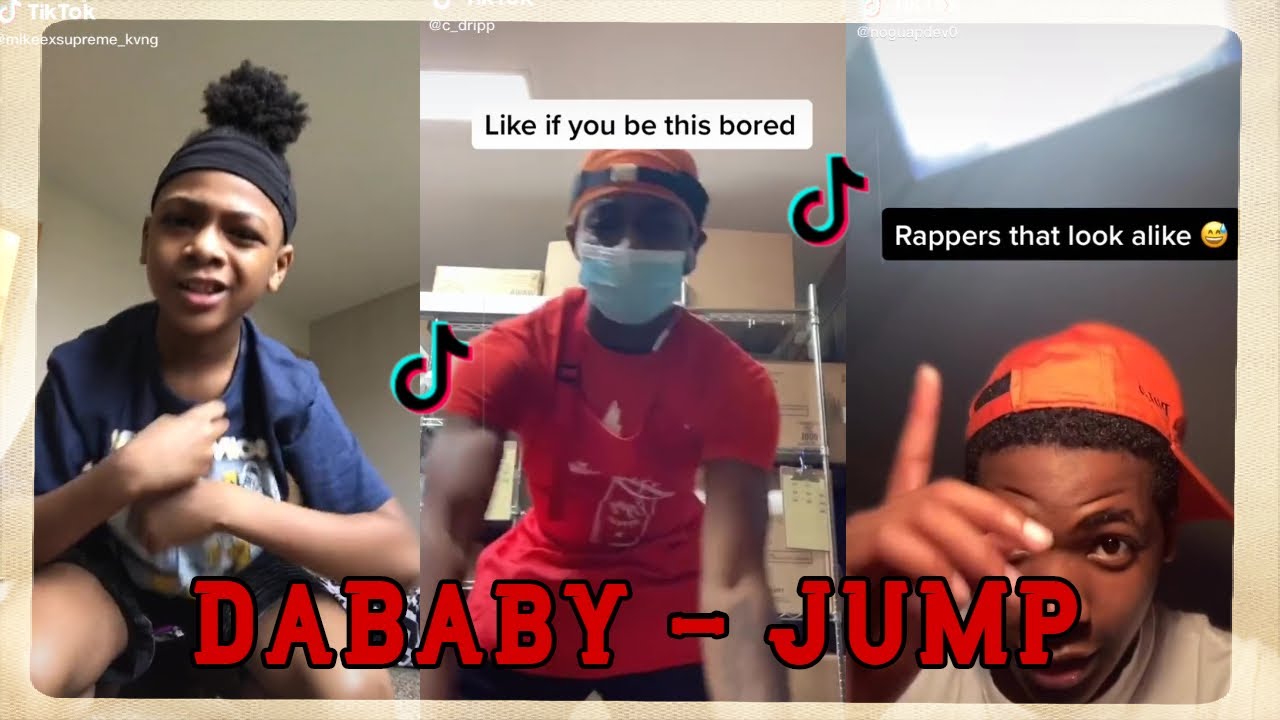DaBaby - JUMP feat NBA Youngboy TikTok Compilation - YouTube
