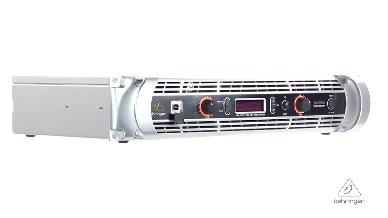 iNUKE NU6000DSP Ultra-Lightweight, High-Density 6000-Watt Power ...