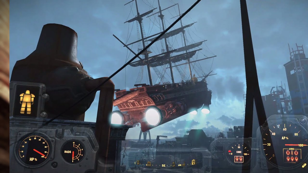 Fallout 4, USS Constitution (5to video). - YouTube