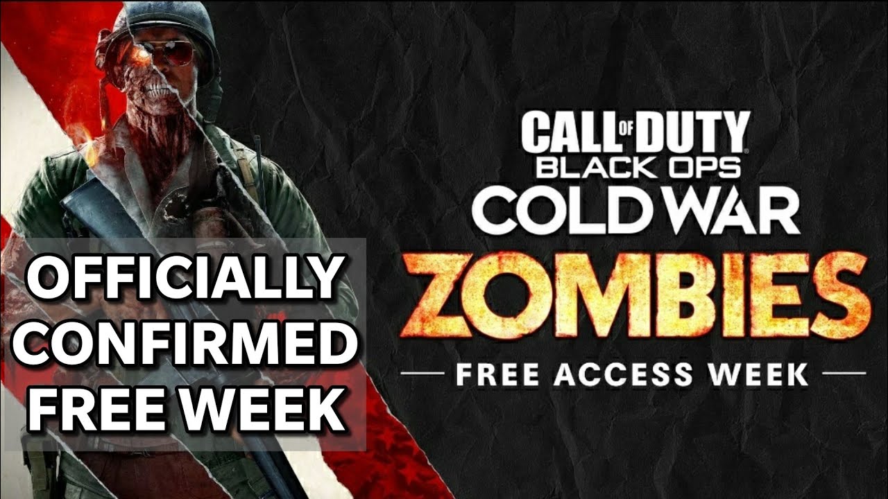 Free Zombie Weekend In Call of duty Black Ops Cold War - YouTube