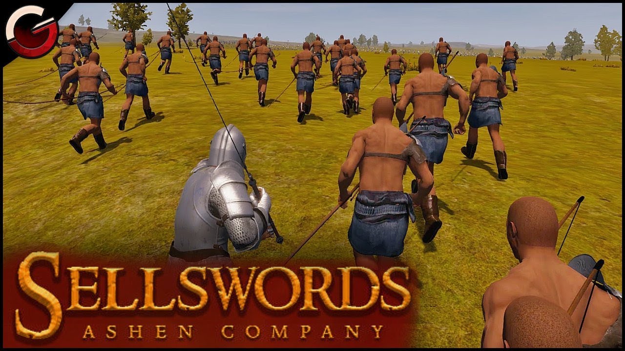 MEDIEVAL BATTLE SIMULATOR! Insane Battle | Sellswords Ashen Company Gameplay - YouTube