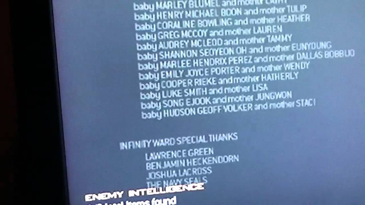 MW2 Production Babies??? - YouTube