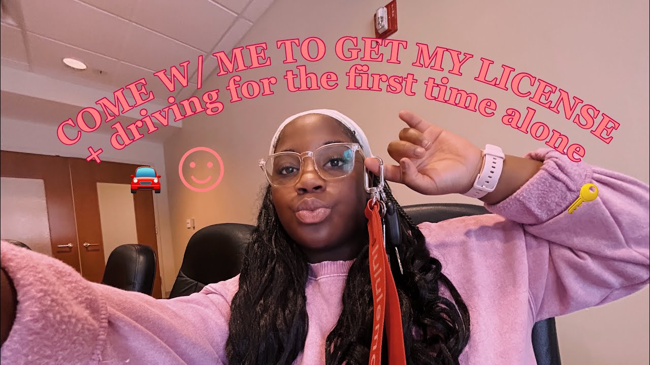 COME WITH ME TO GET MY LICENSE 🚘 - YouTube