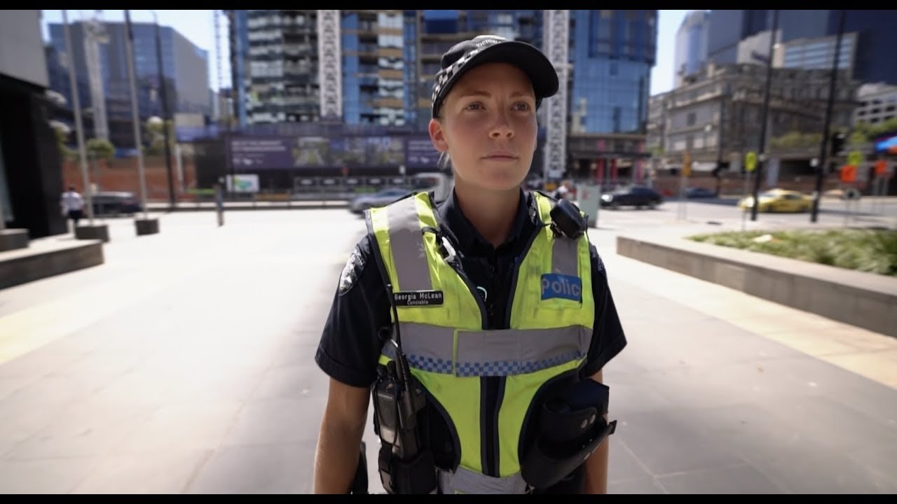 Constable Georgia McLean – VFLW Casey Demons Women’s Footy Show segment ...