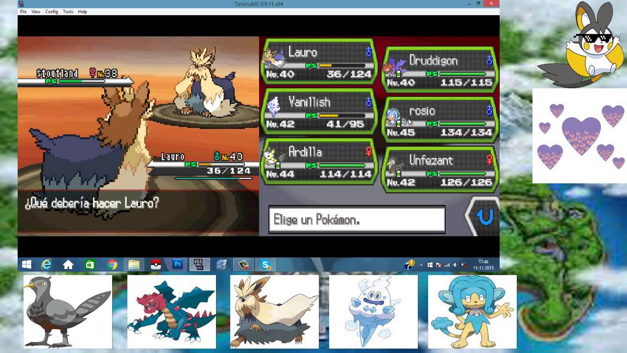 Pokemon Negro Harlocke cap 18 Nutria Assesina¡ - YouTube