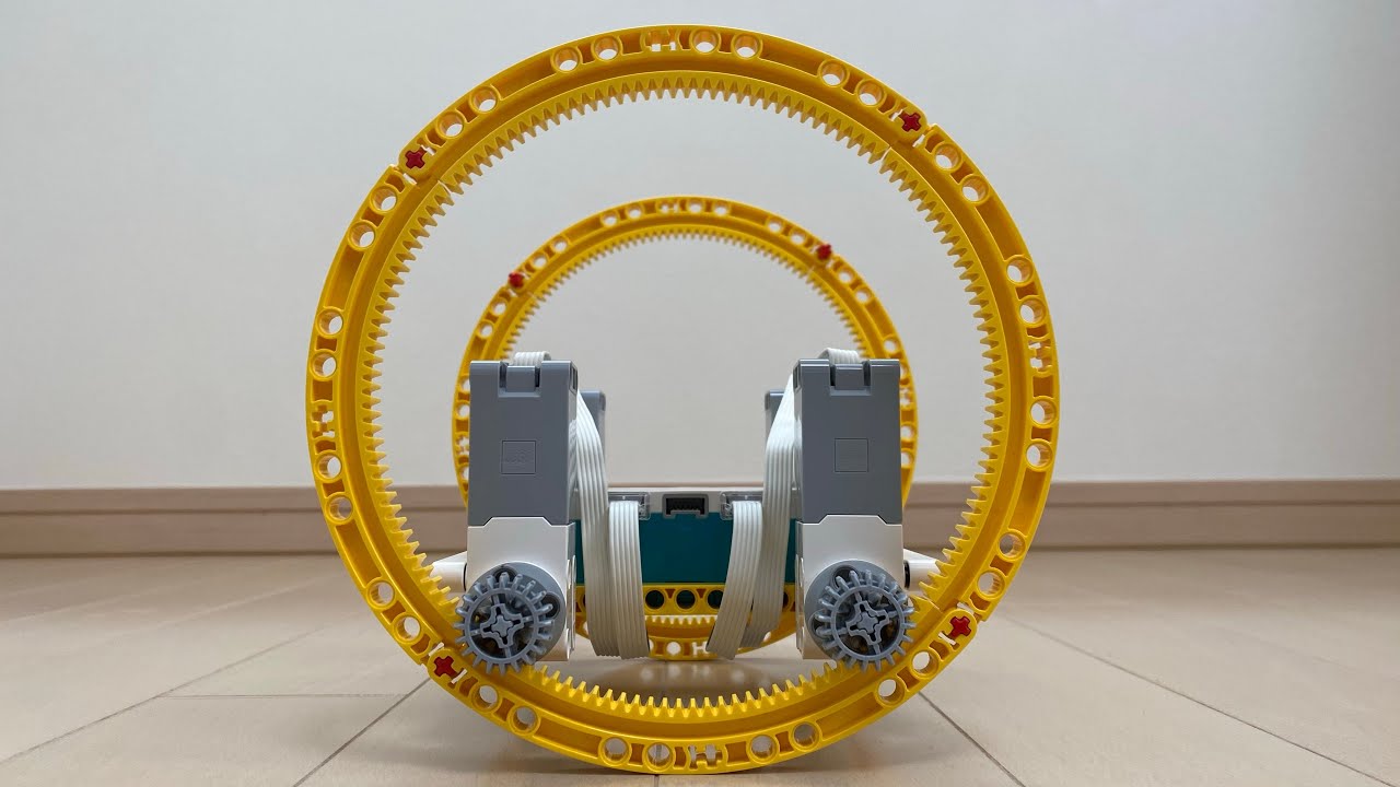 LEGO Wheel Car. #mindstorms - YouTube