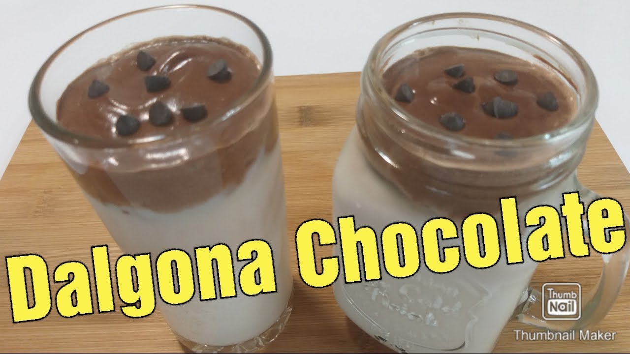 Dalgona Chocolate - YouTube