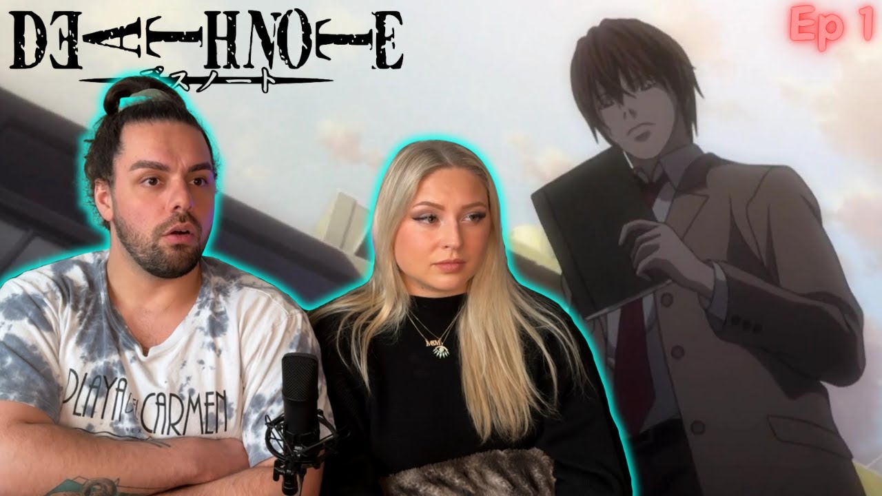 DIVING INTO DEATH NOTE! | Death Note Ep 1 Reaction! | Deniz & Masha ...
