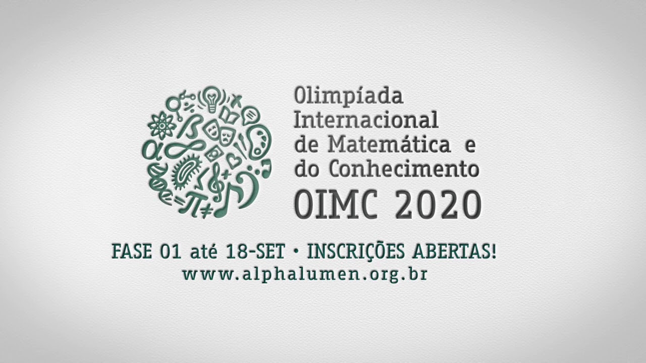 Olimpíada Internacional de Matemática e do Conhecimento - OIMC 2020 ...