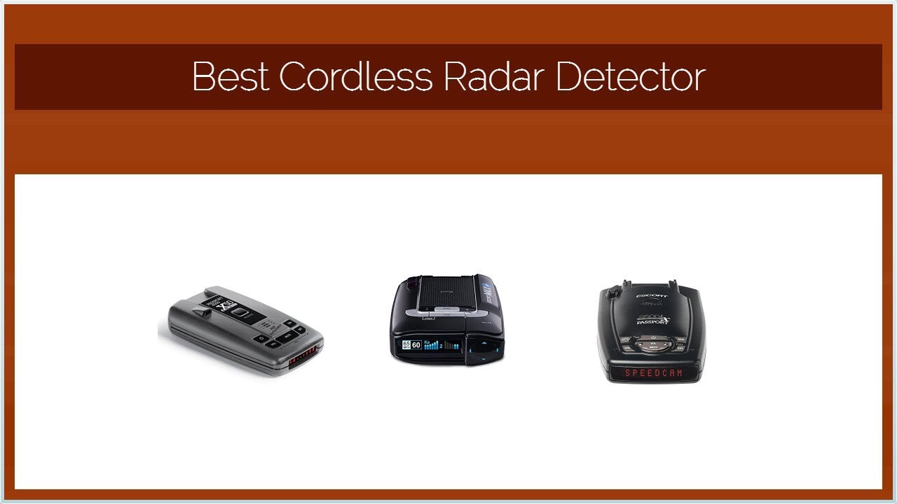 Best Cordless Radar Detector - YouTube