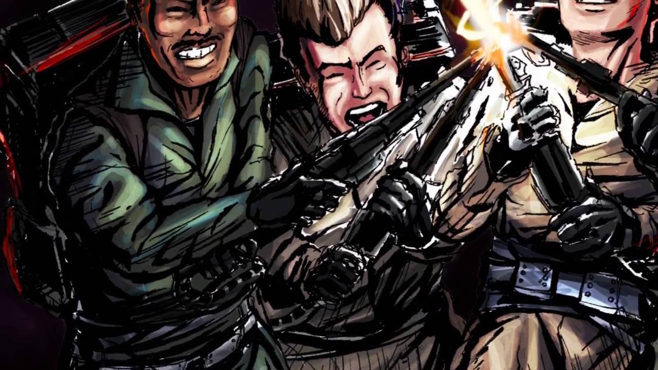 Ghostbusters: Crossing the streams - Speed Drawing - YouTube