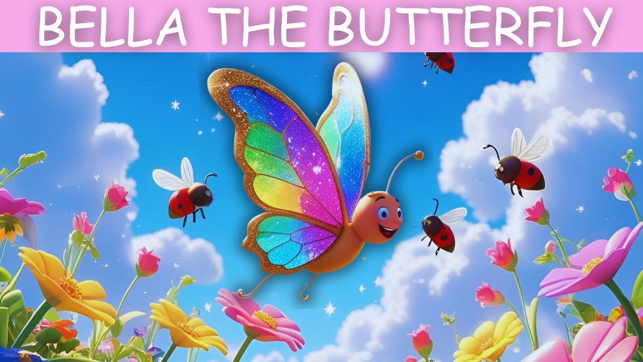 Bella the Butterfly & the Magic of Trying 4k Children's Stories ...