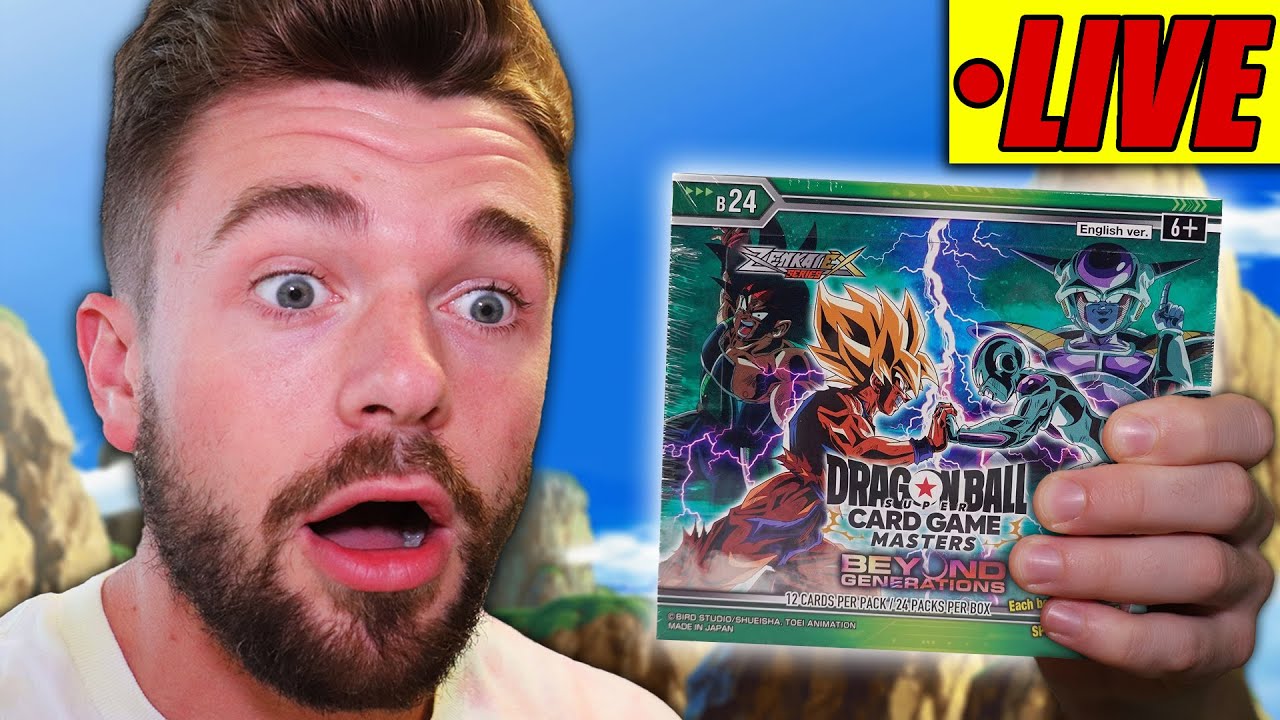 *LIVE* Lets Open This Dragon Ball Super Booster Box for a MEMBER! - YouTube