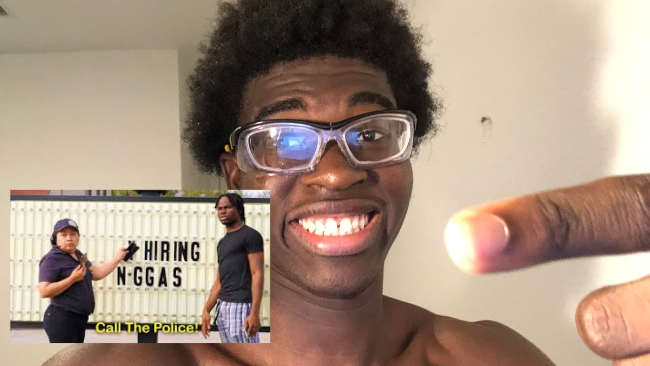 Reacting To Inappropriate Restaurant Sign Prank!!!! Kanel Joseph - YouTube