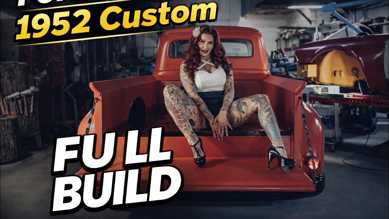 FULL BUILD : FORD F1 1952 PICKUP CUSTOM - YouTube