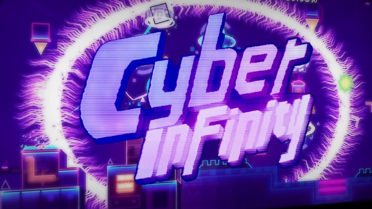 Geometry Dash : Cyber Infinity by Extrox (demon) - YouTube