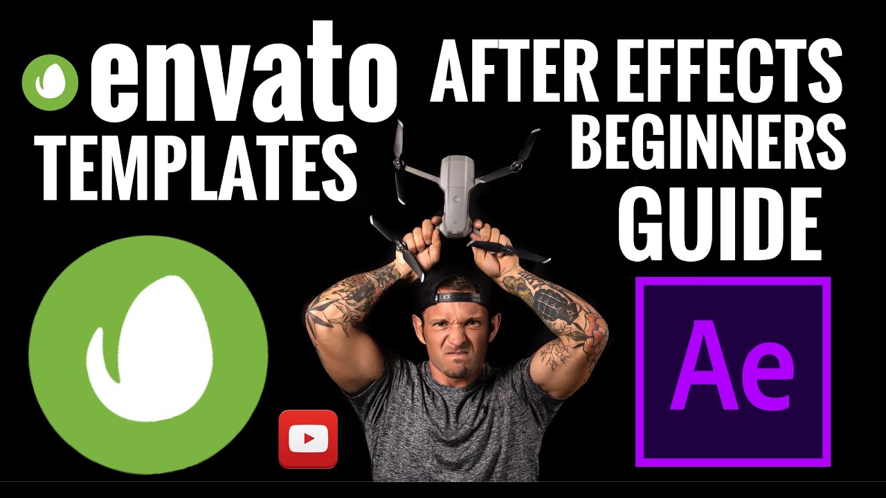 envato elements video templates AFTER EFFECTS tutorial - YouTube
