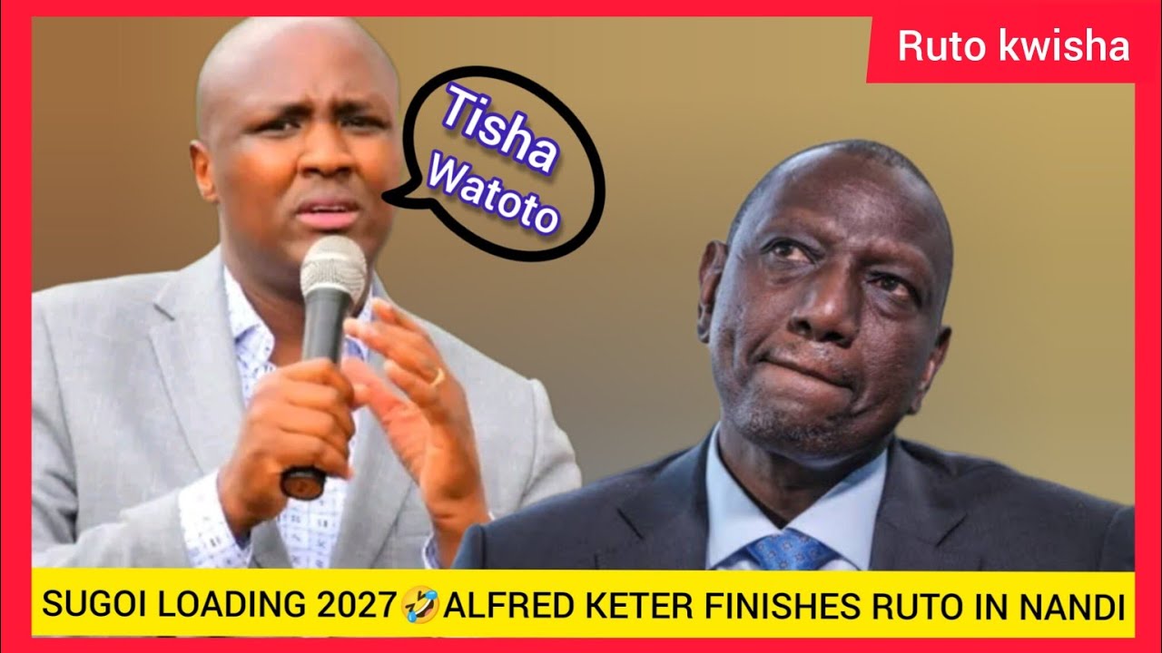 Crowds SINGS RUTO must Go as ALFRED KETER lectures RUTO in BOMET ...